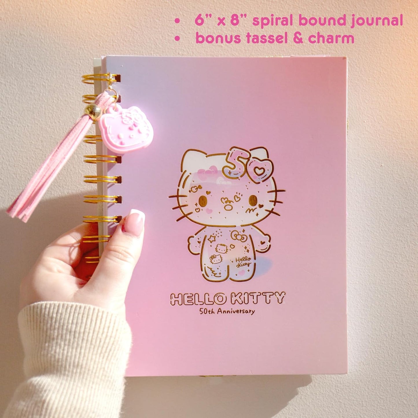 Hello Kitty Official Sanrio 50th Anniversary Journaling Set – MONSTER ...