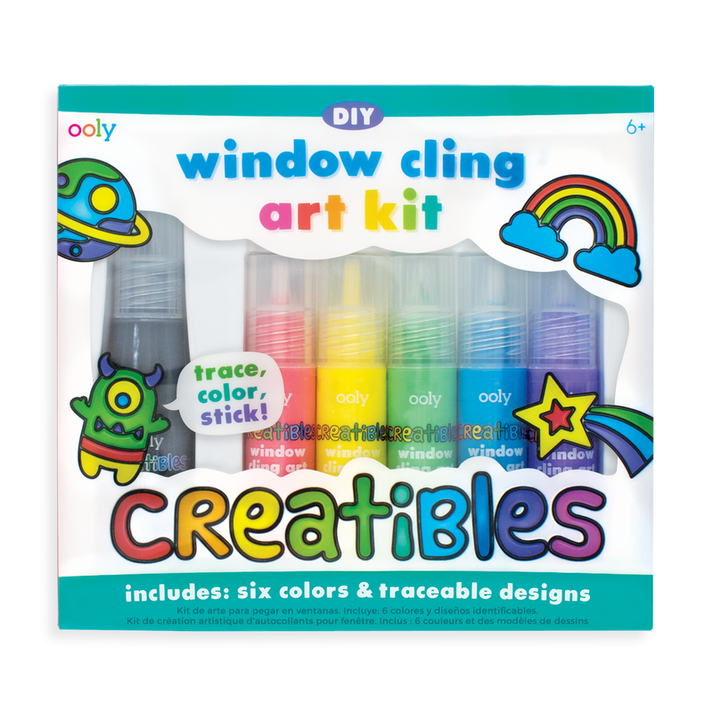 creatibles diy window cling art kit – MONSTER KIDS TOYS & GIFTS